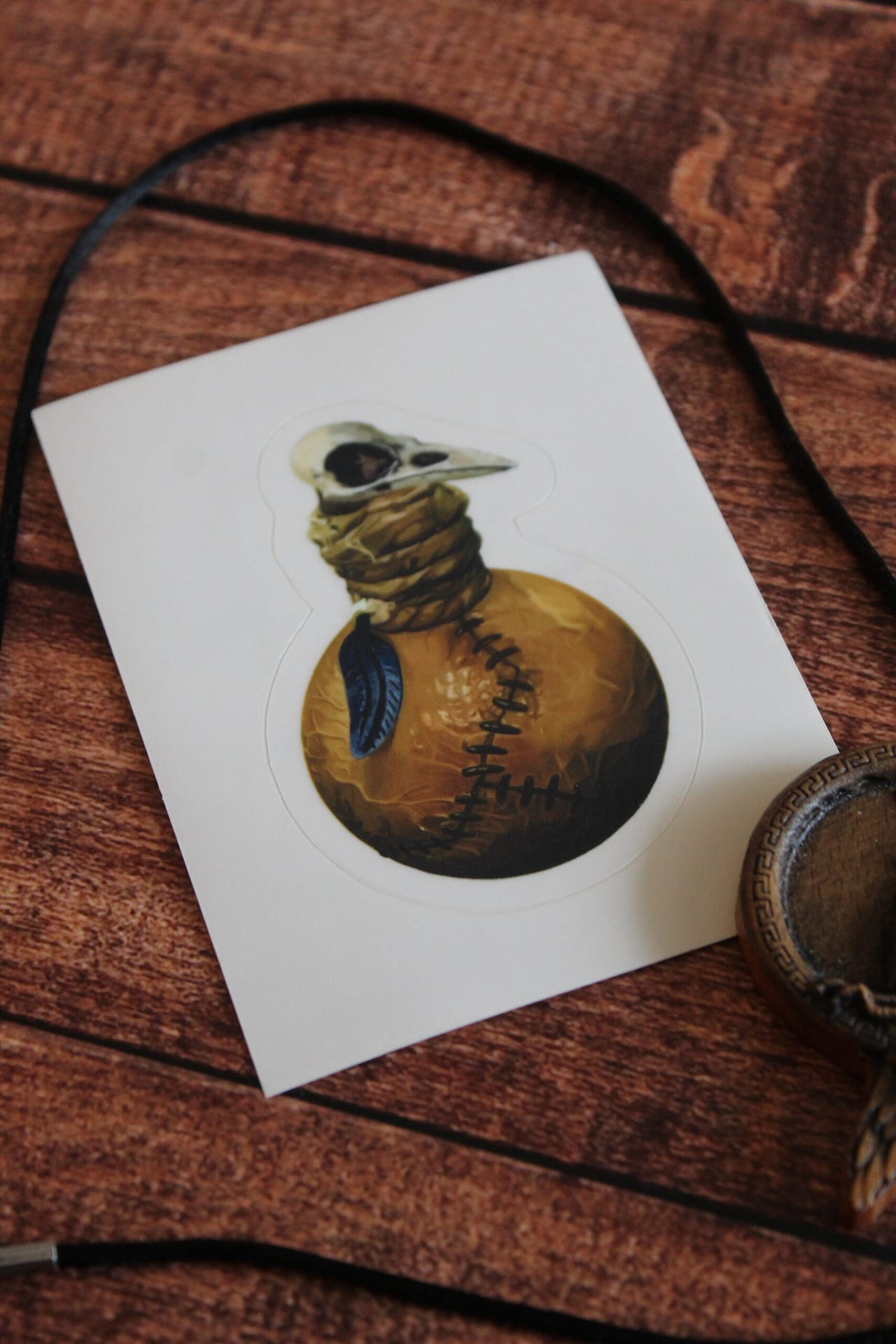 Sticker autocollant - Potion du corbeau - DEBANDSKETCHES